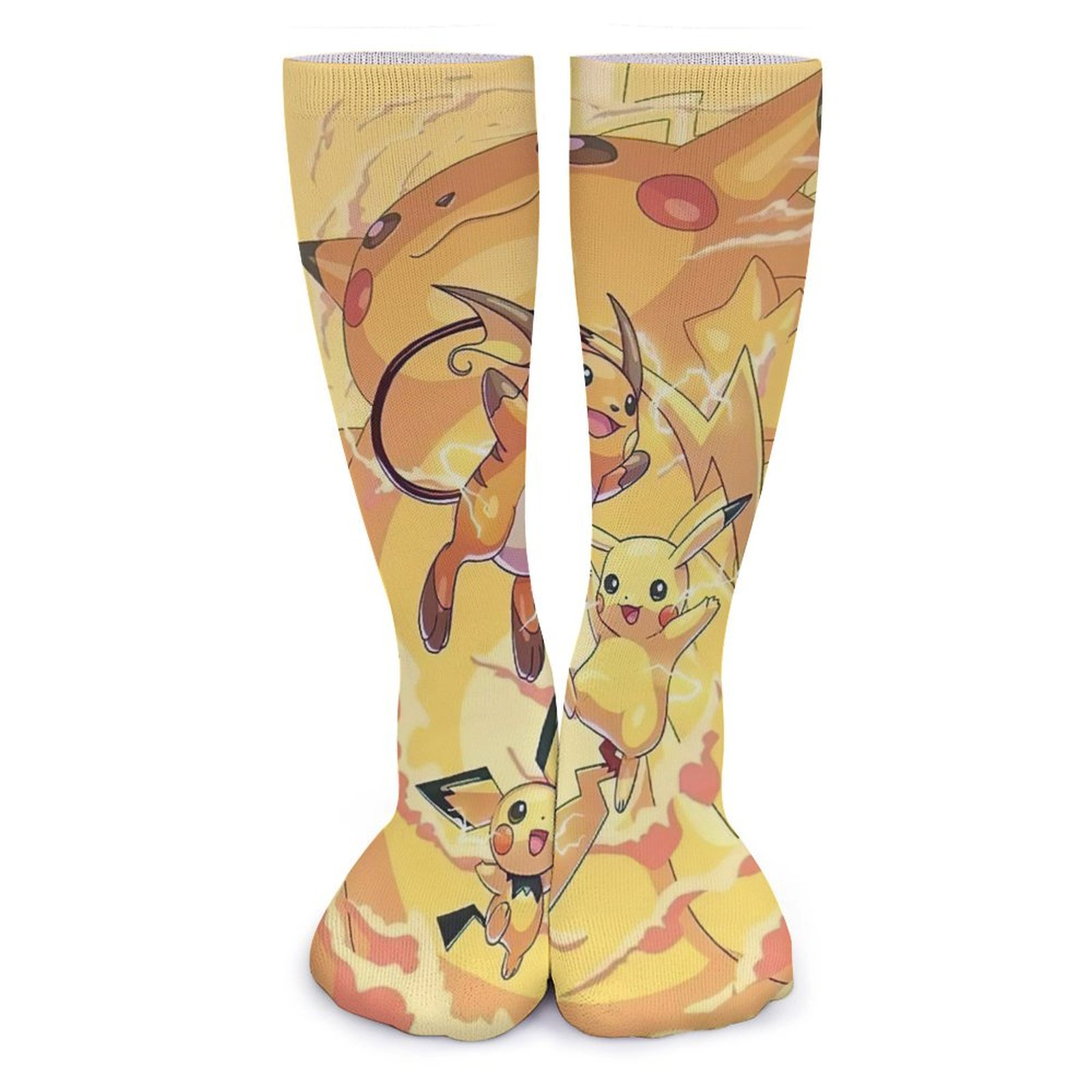 Pokemon Socks Kids Youth Men & Women Over-the-Calf Thick Anime Anime ...
