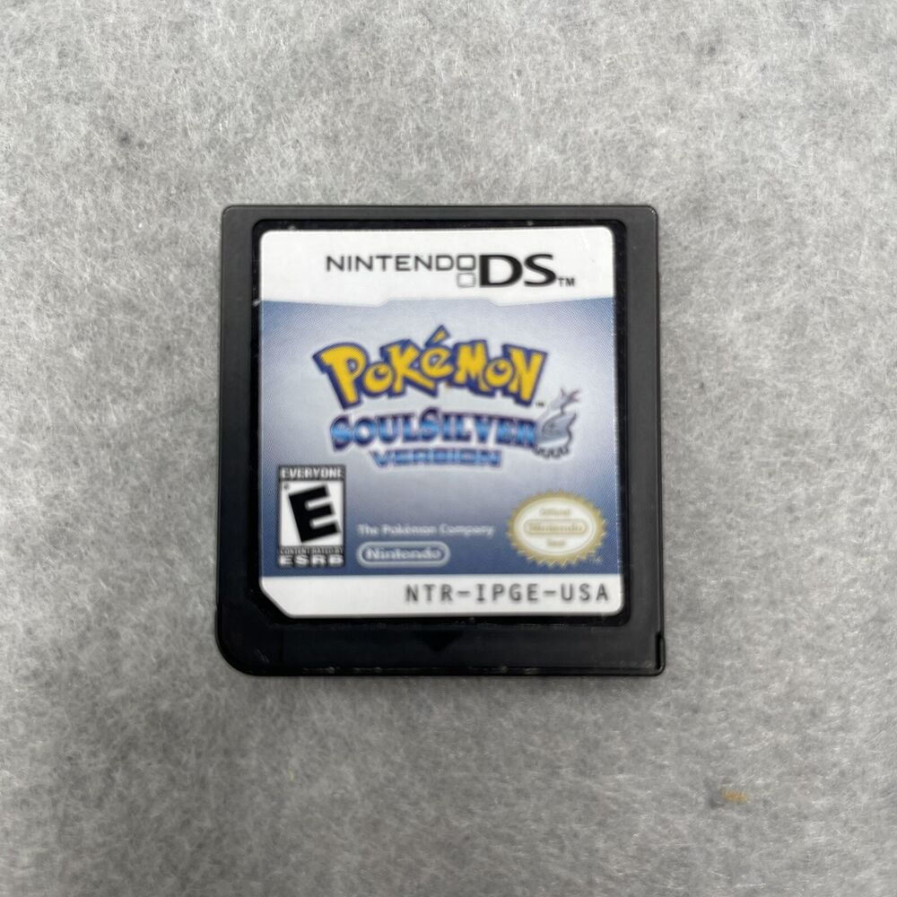 Pokemon Soulsilver Soul Silver Genuine (Nintendo DS) Video Games New ...