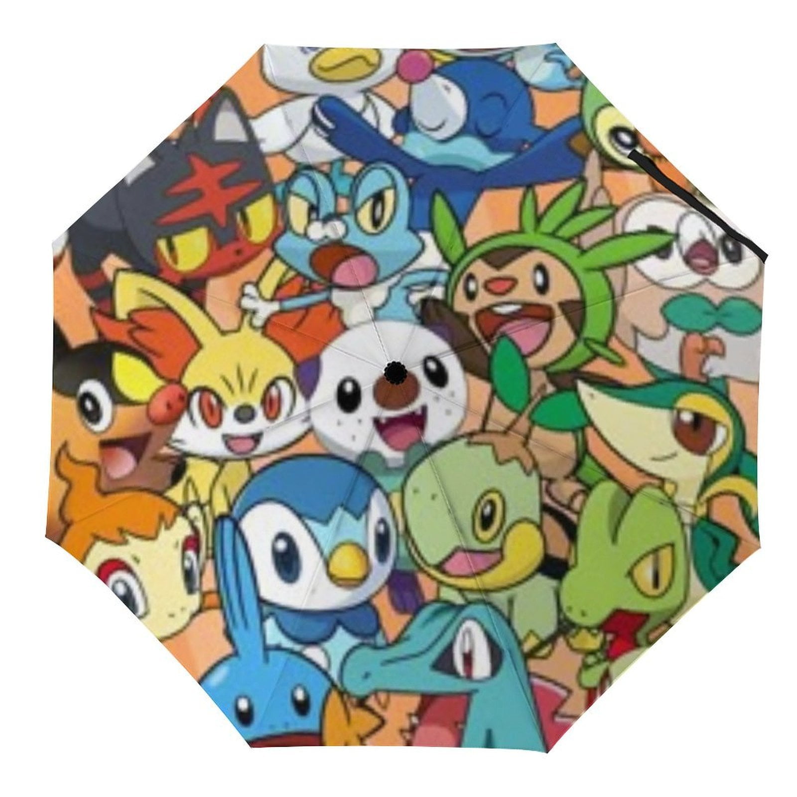 Pokemon_Squirtle 3 Fold Umbrella Automatic Open-close Cartoon UV ...