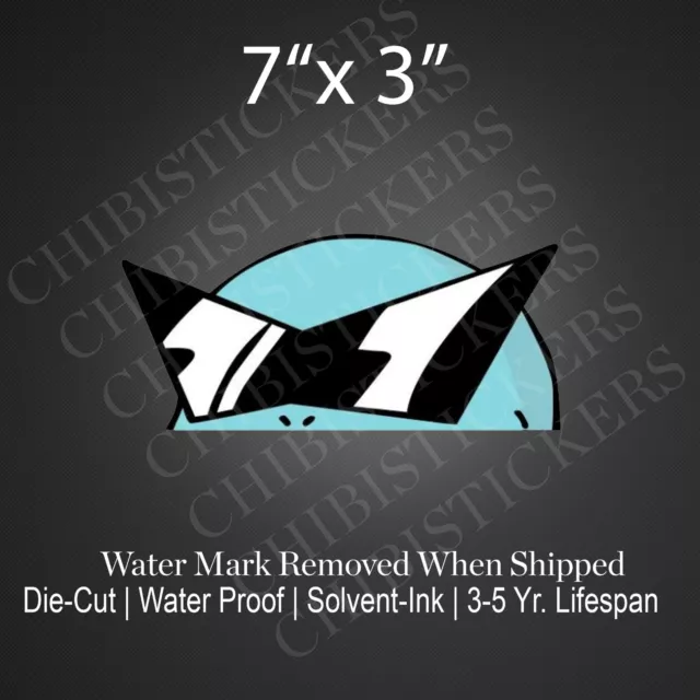 Pokemon Squirtle Turtle Squad Charmander Kawaii Vinyl Sticker Decal Car ...