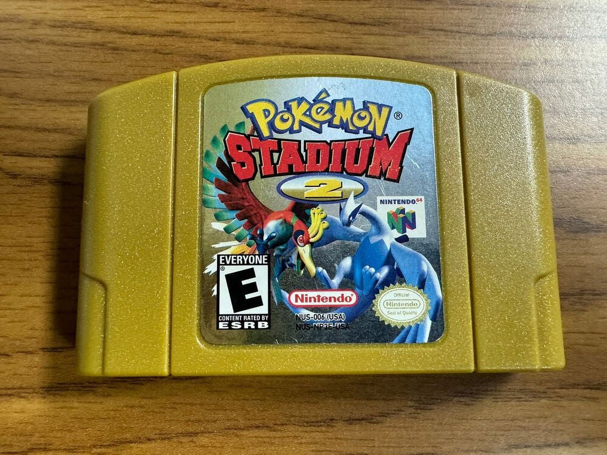 Pokemon Stadium 2 (Nintendo 64) N64 Video Games Brand New - Walmart.com