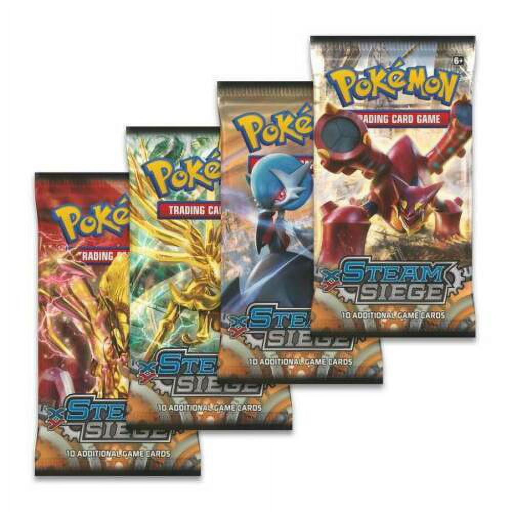 Pokemon Steam Seige 1 Booster Pack (10 Additional Game Cards) - Walmart.com