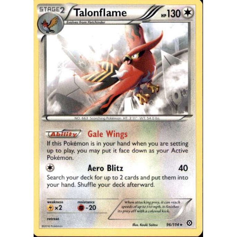 Talonflame Shiny Card