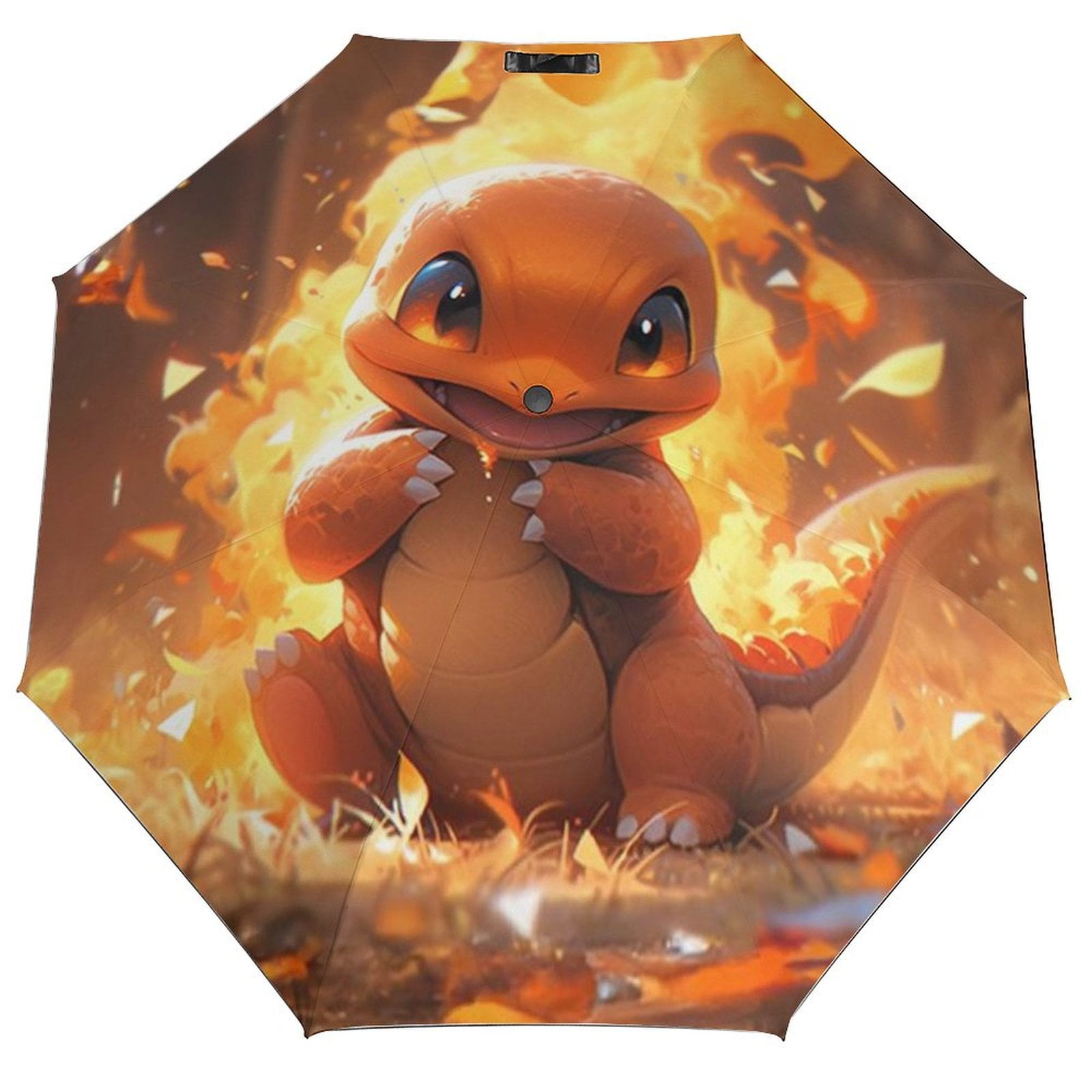Pokemon Sun umbrella Automatic Open/Close Sun Rain Travel Umbrella UV ...