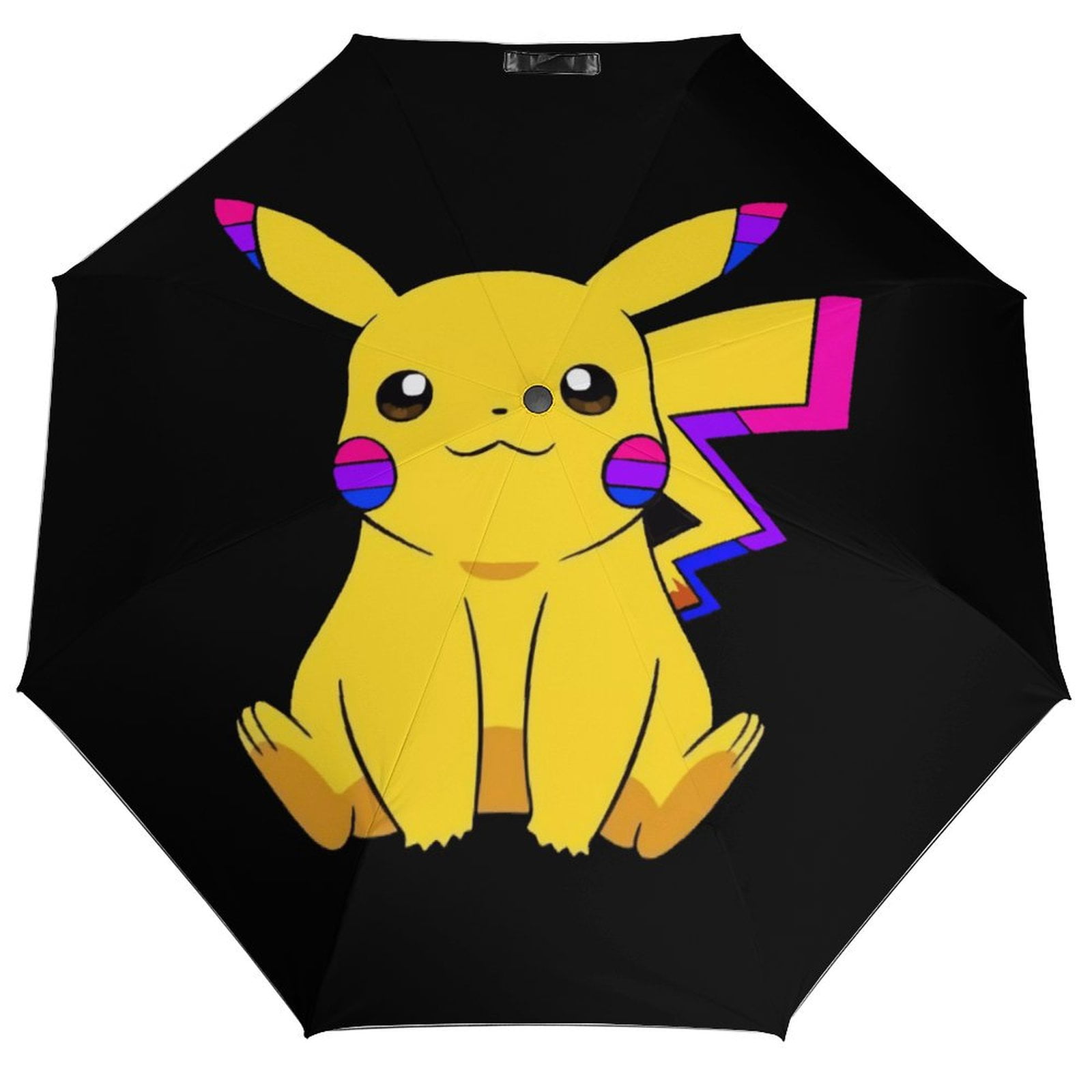 Pokemon Sun umbrella Automatic Open/Close Sun Rain Travel Umbrella UV ...