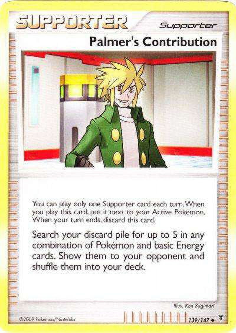 Pokemon Supreme Victors Uncommon Palmer's Contribution #139 - Walmart.com