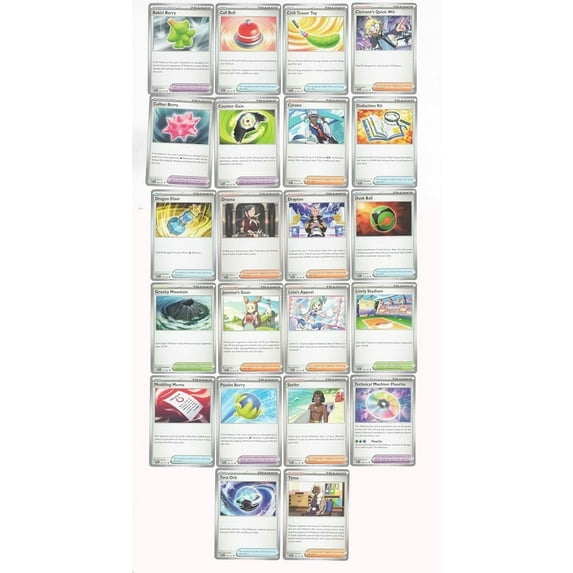 Pokemon Surging Sparks – Complete Trainer Card Set – x22 Card Lot ...