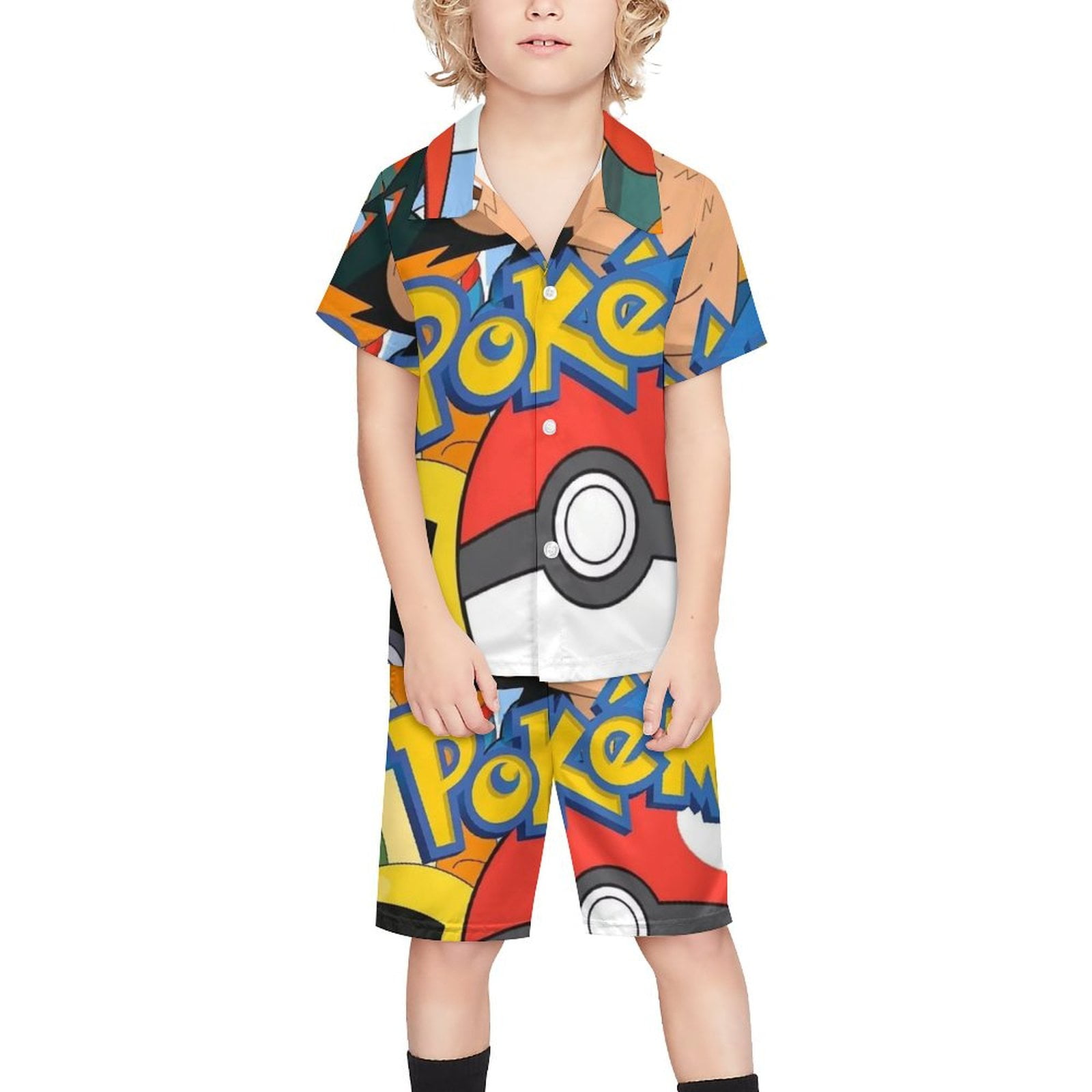 Pokemon Swim Trunks Anime Cute for Boys Gift 5-6T Pokemon Merch ...