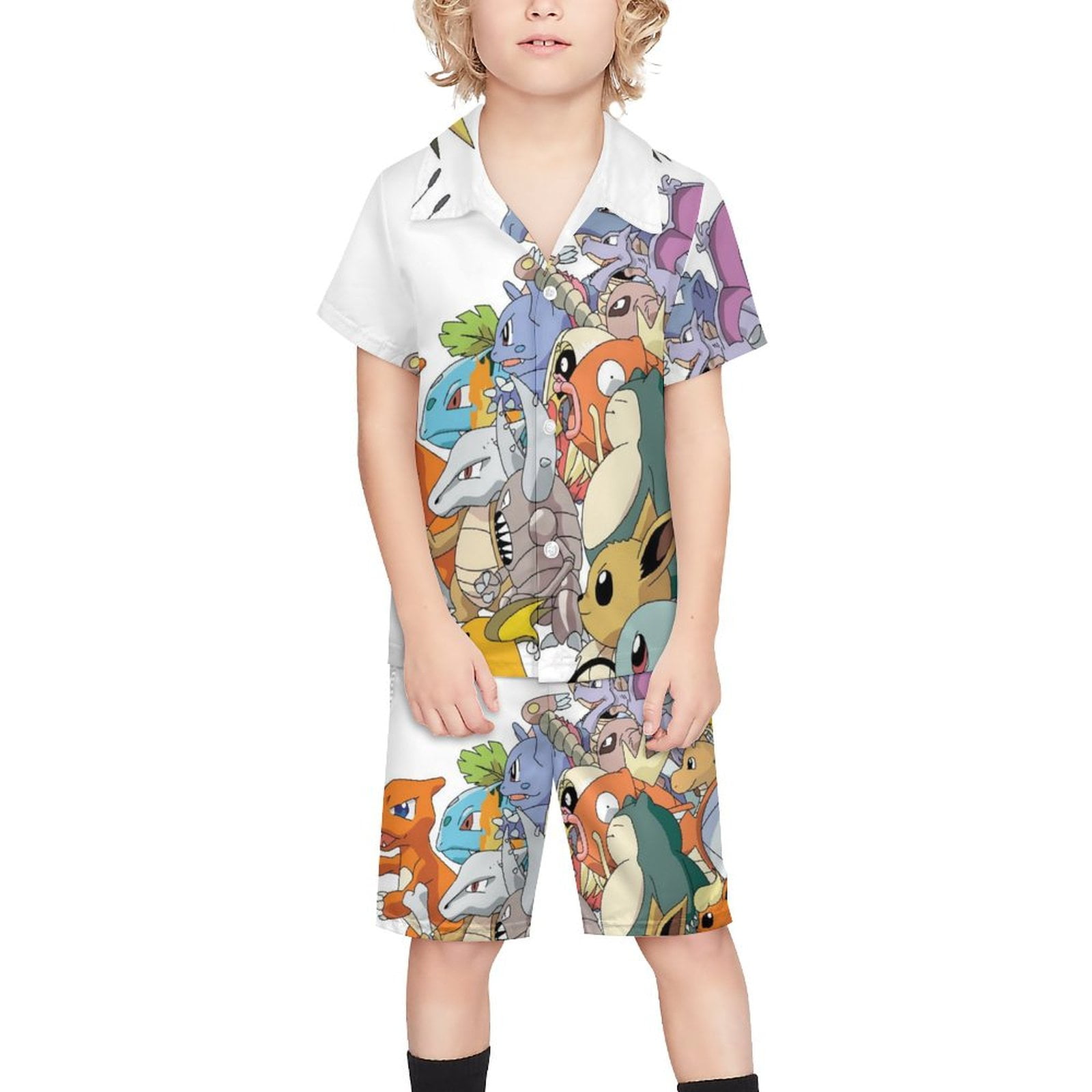 Pokemon Swim Trunks Anime Cute for Boys Gift 7-8T Pokemon Merch ...