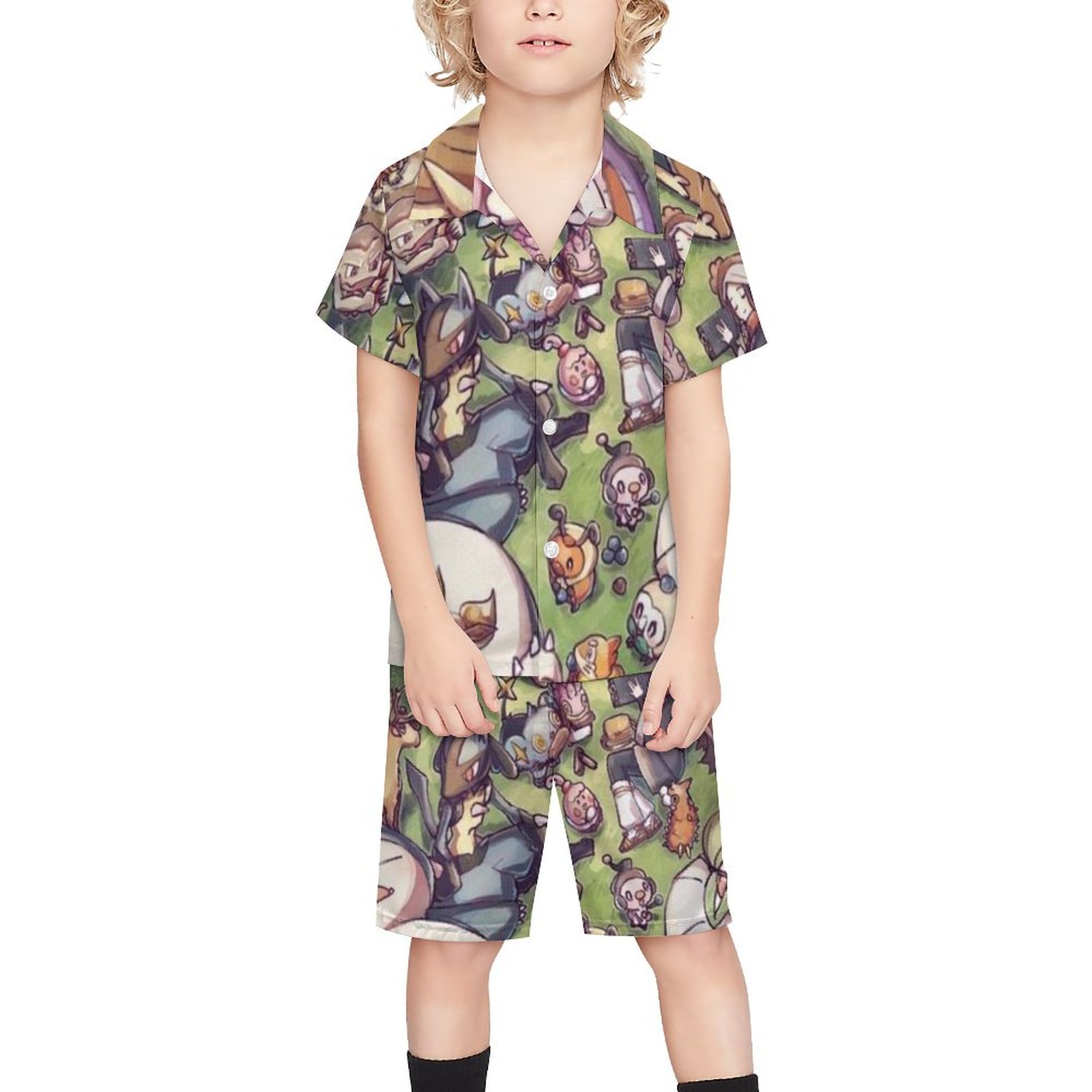 Pokemon Swim Trunks Anime Cute for Boys Gift 9-10T Pokemon Merch ...