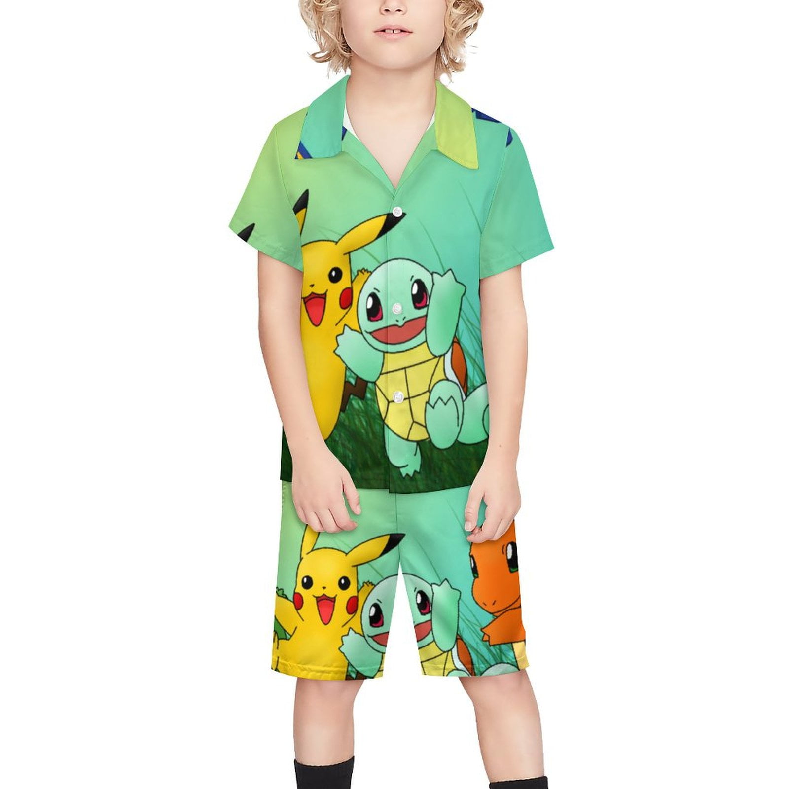 Pokemon Swim Trunks Anime Cute for Boys Gift 9-10T Pokemon Merch ...