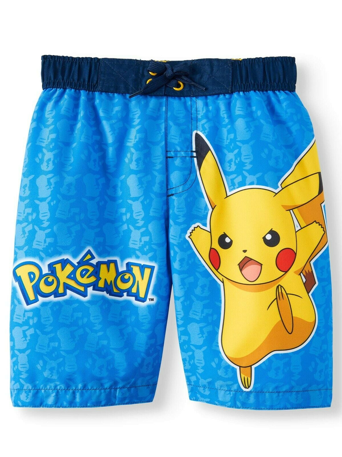 Pokemon Swim Trunks Shorts Boy Size 7 - Walmart.com