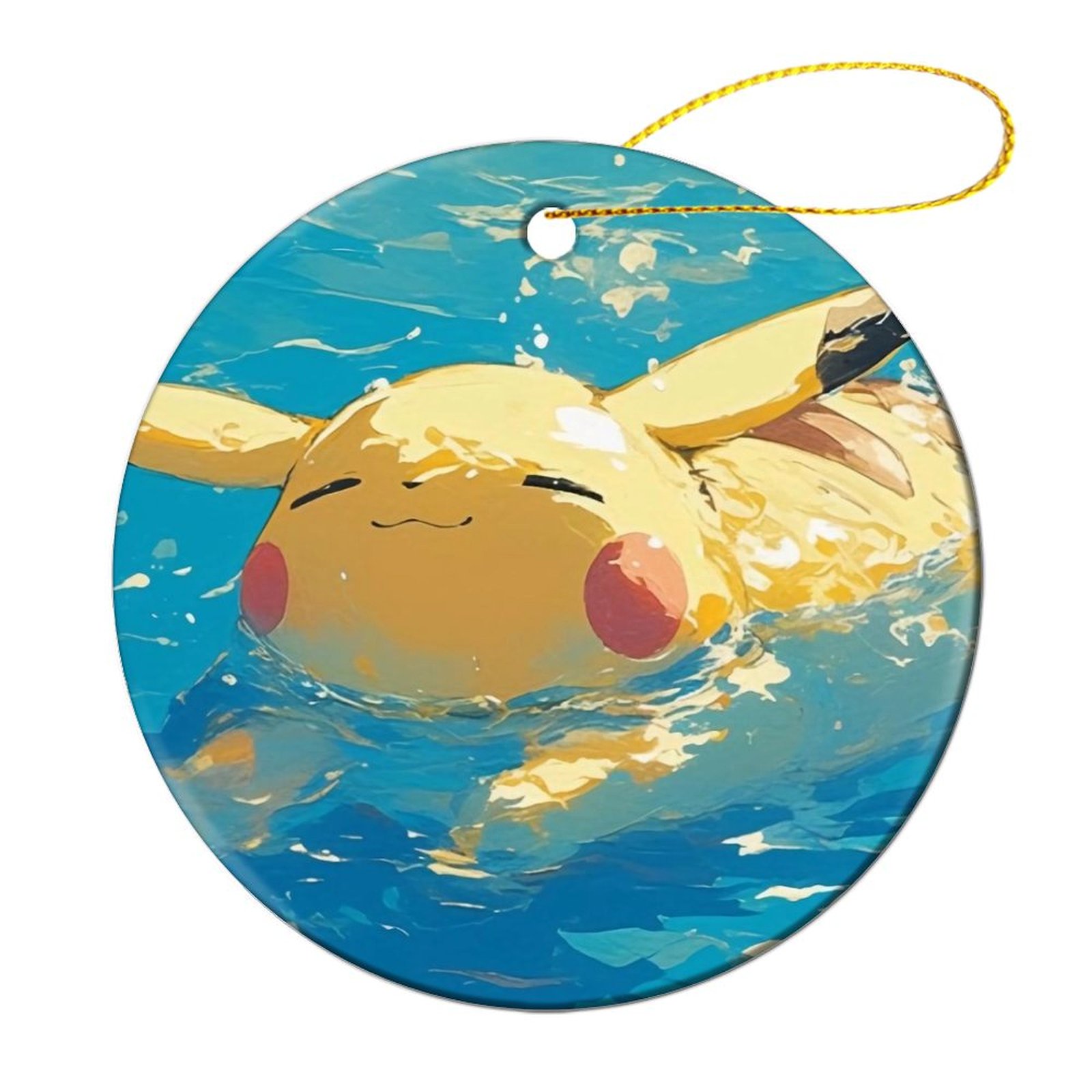 Pokemon Swimming Christmas Ornament,Farmhouse Christmas Tree Holiday ...