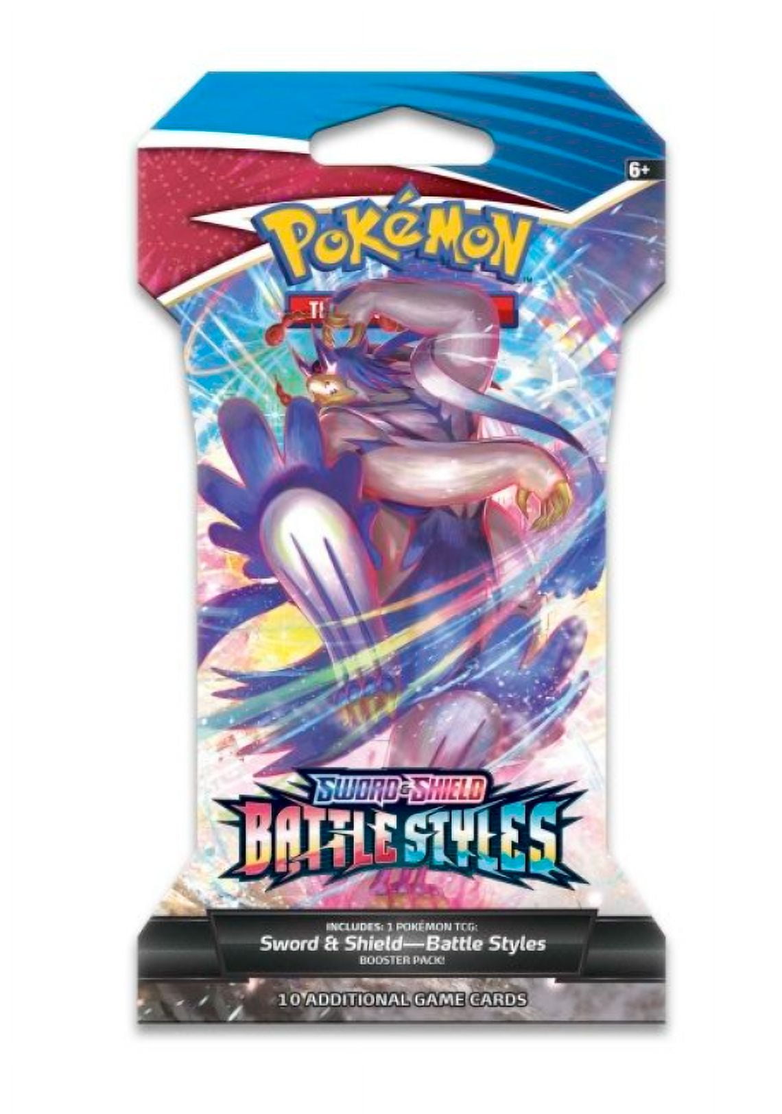 Pokemon Sword & Shield Battle Styles Sleeved Booster | Rapid Strike ...
