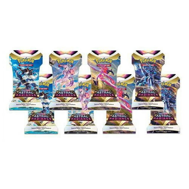 Pokemon Sword and Shield Astral Radiance (8) Sleeved Booster Packs ...