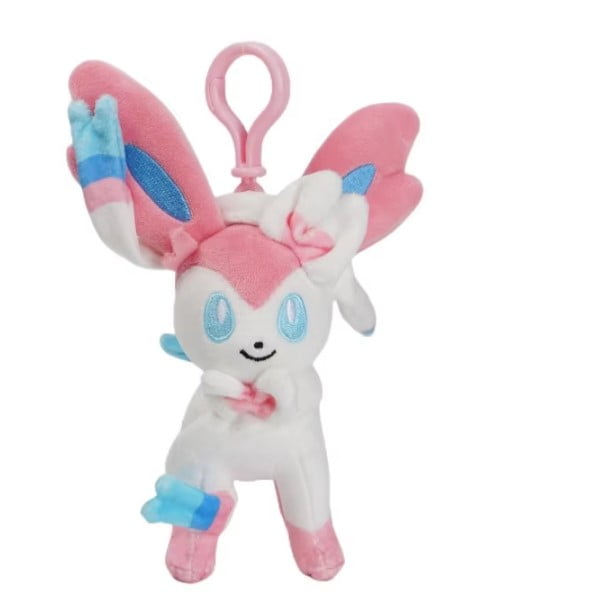 Pokemon Sylveon Plush Keychain Plush Clip Backpack Clip 1 count ...