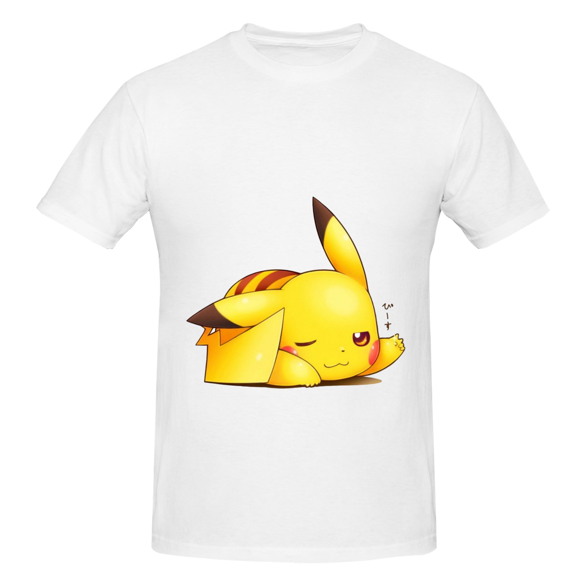 Pokemon T-Shirts for Adult | White OR Black Top | Pikachu Characters ...
