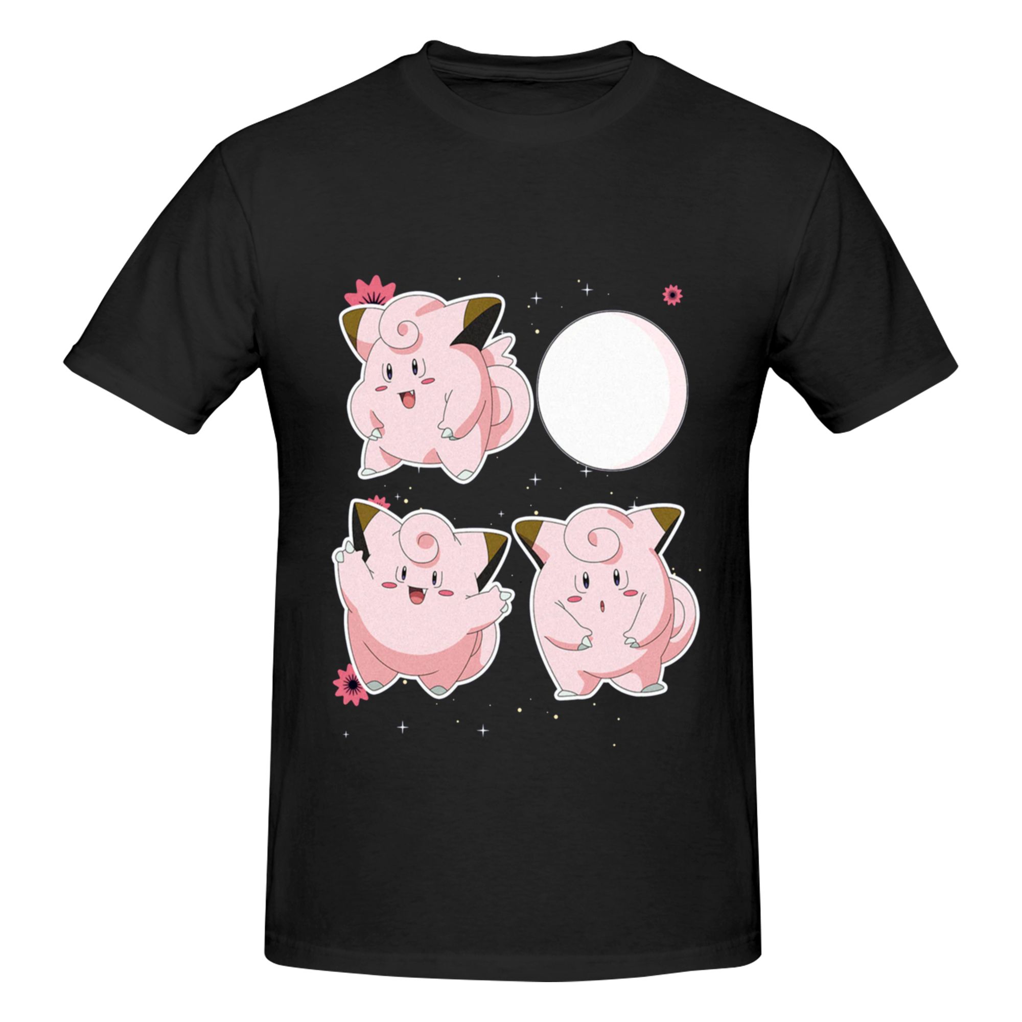 Pokemon T-Shirts for Adult | White OR Black Top | Pikachu Characters ...