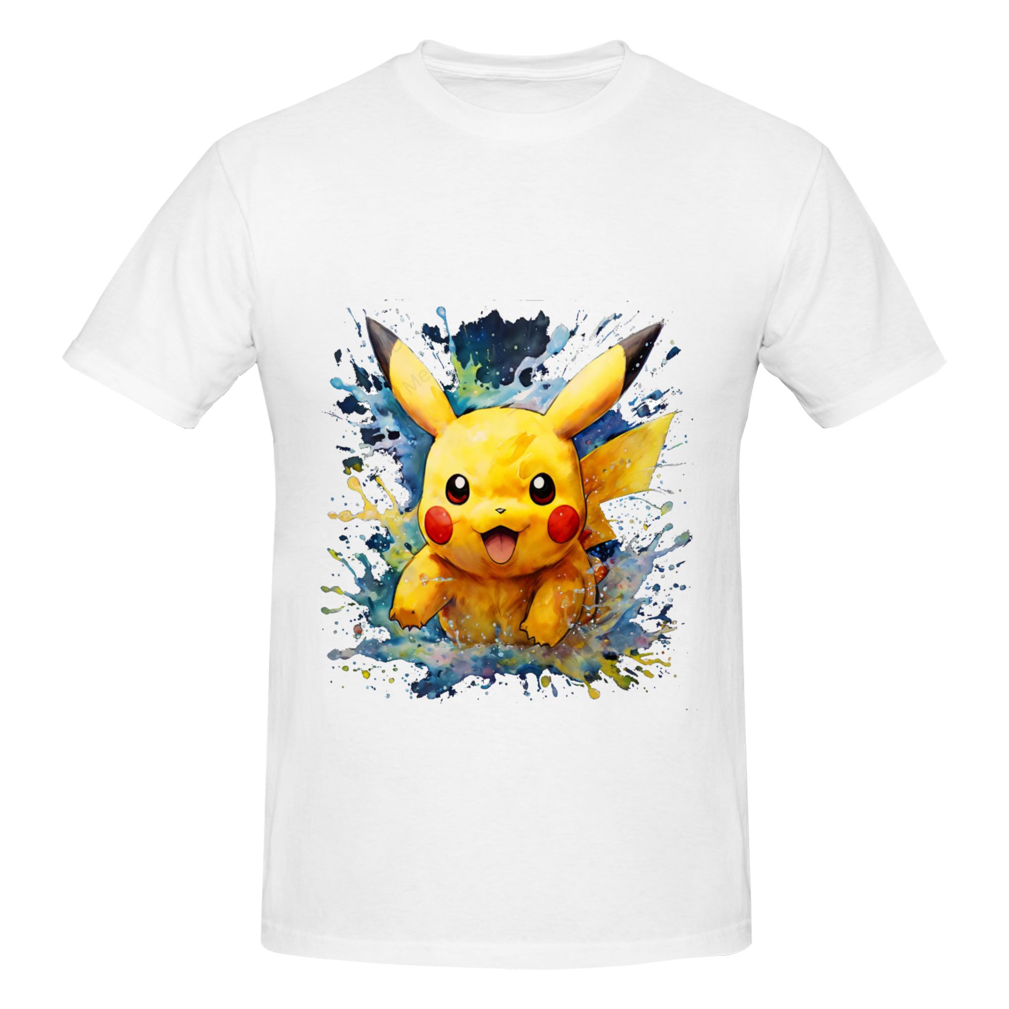 Pokemon T-Shirts for Adult | White OR Black Top | Pikachu Characters ...