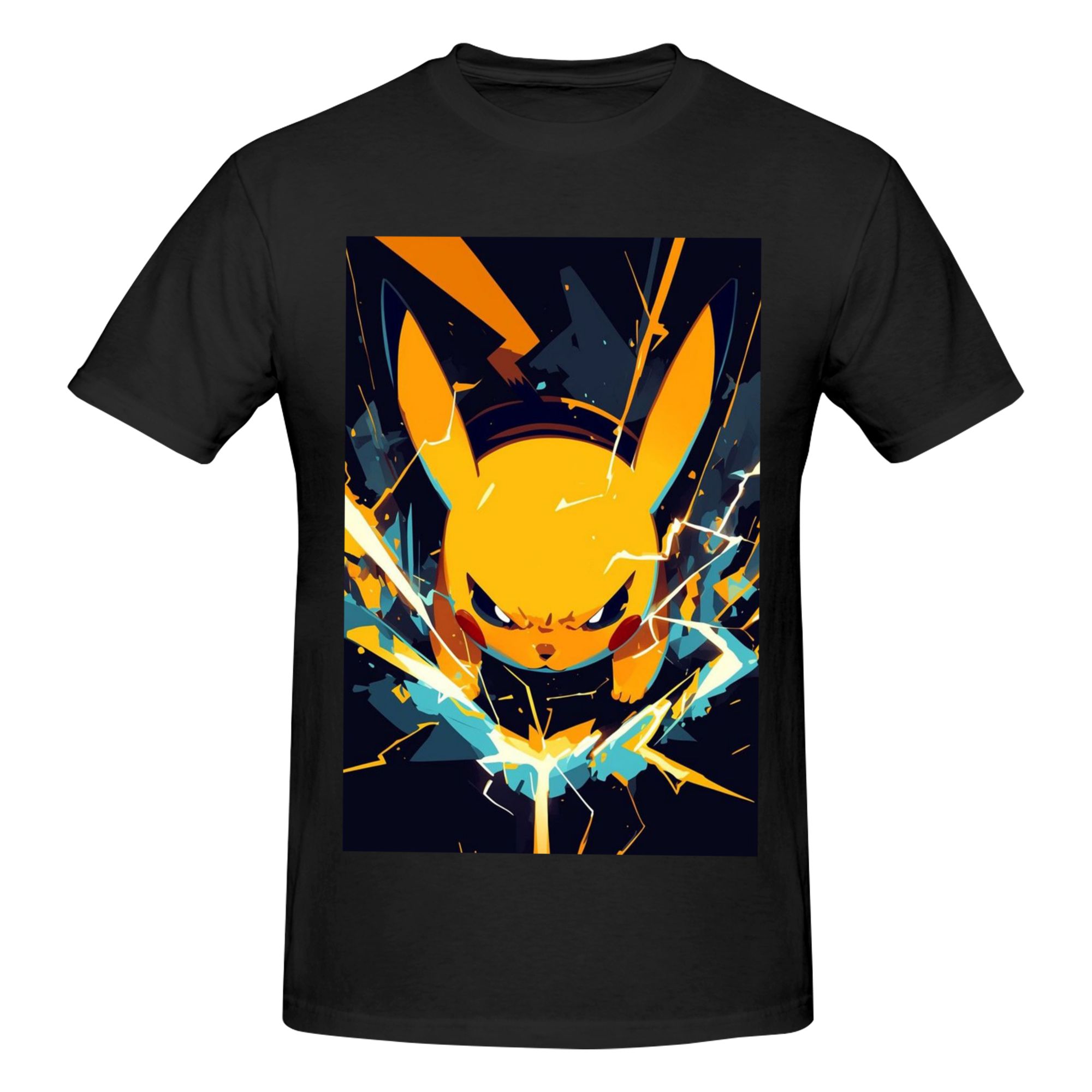 Pokemon T-Shirts for Adult | White OR Black Top | Pikachu Characters ...