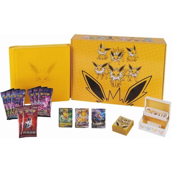 Pokemon Card Game Eevee GX Collection Box (Chinese) - Jolteon - Walmart.com
