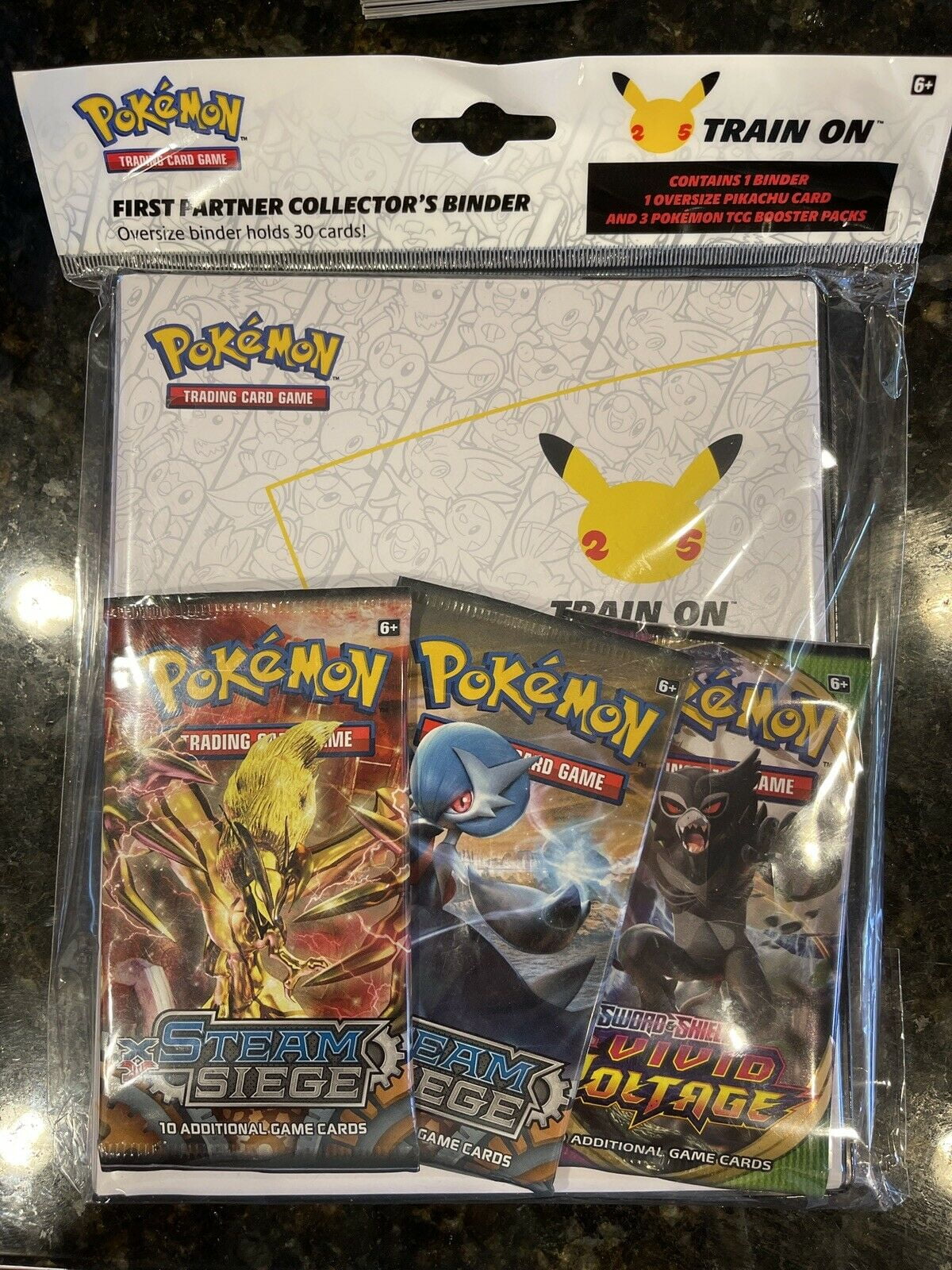 Pokemon TCG 25th Anniversary First Partner Collector s Binder, 3 ...