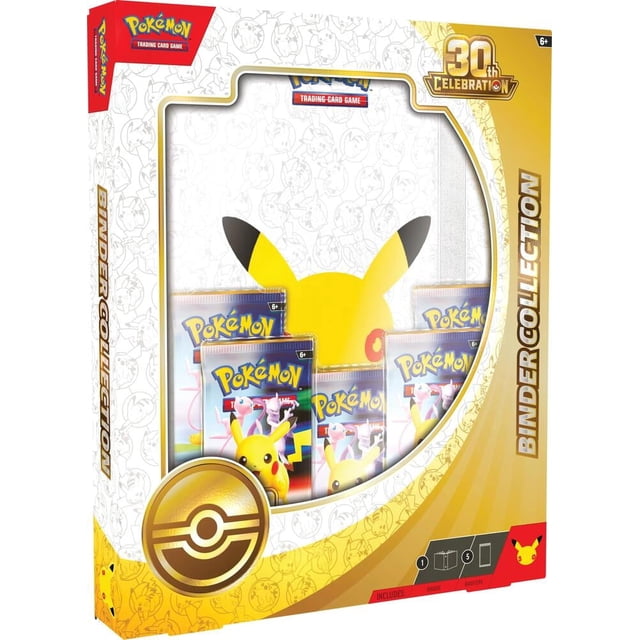 Pokemon TCG 30th Celebration Binder Collection - Walmart Business Supplies