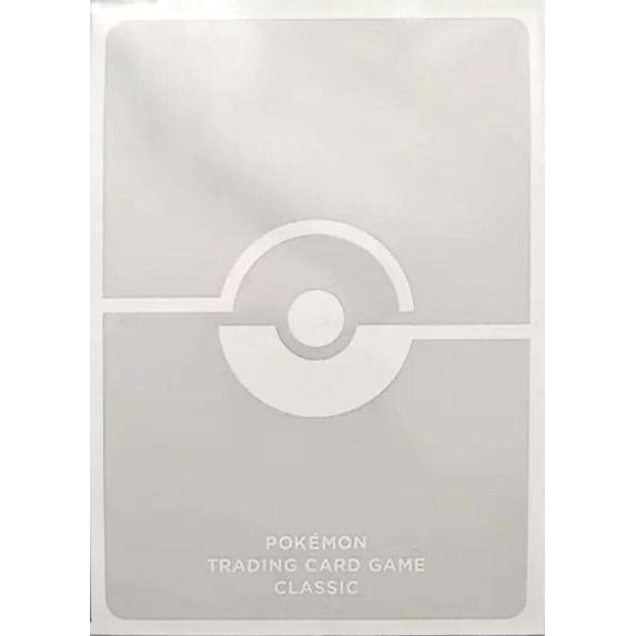 Pokemon TCG Classic Collection Card Light Grey Card Sleeves - Walmart.com