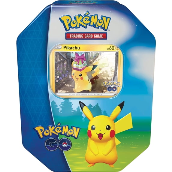 Pokemon TCG: Pokemon GO Tin Pikachu - Walmart.com