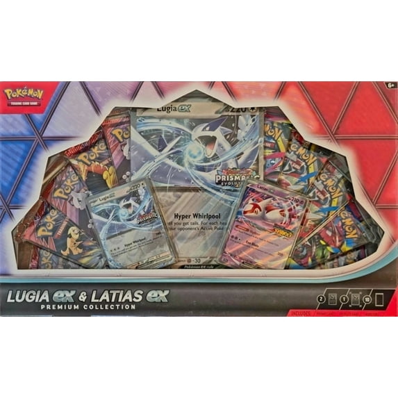 Pokemon TCG: Lugia ex & Latias ex Premium Collection Box! - Walmart.com