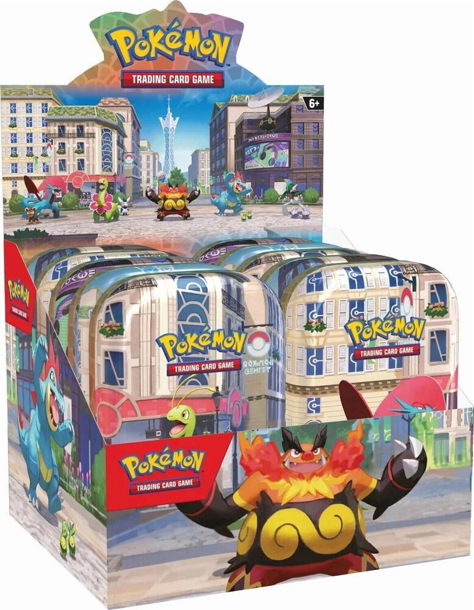 Pokemon TCG: Lumiose City Mini Tin Display (10 Mini Tins) - Walmart.com