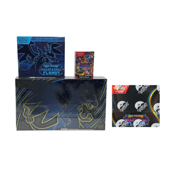 Pokemon TCG: Mega Charizard X ex UPC, Mega Evolution - Phantasmal ...