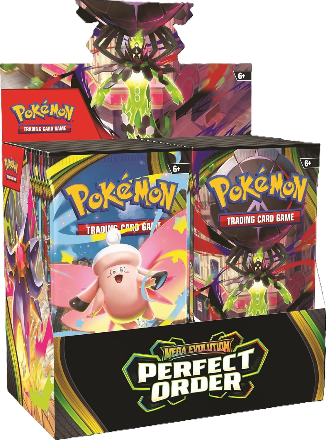 Pokemon TCG: Mega Evolution - Perfect Order Booster Box - 36 Packs ...