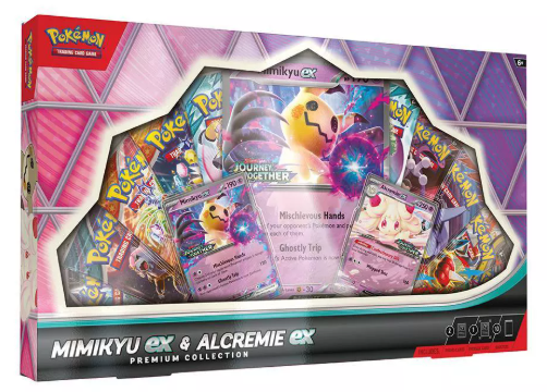 Pokemon TCG: Mimikyu ex & Alcremie ex Premium Collection Box! - Walmart.com