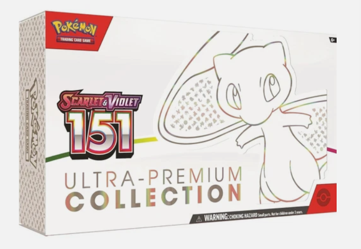 Pokemon TCG - Scarlet & Violet: 151 UPC Ultra Premium Collection Box ...