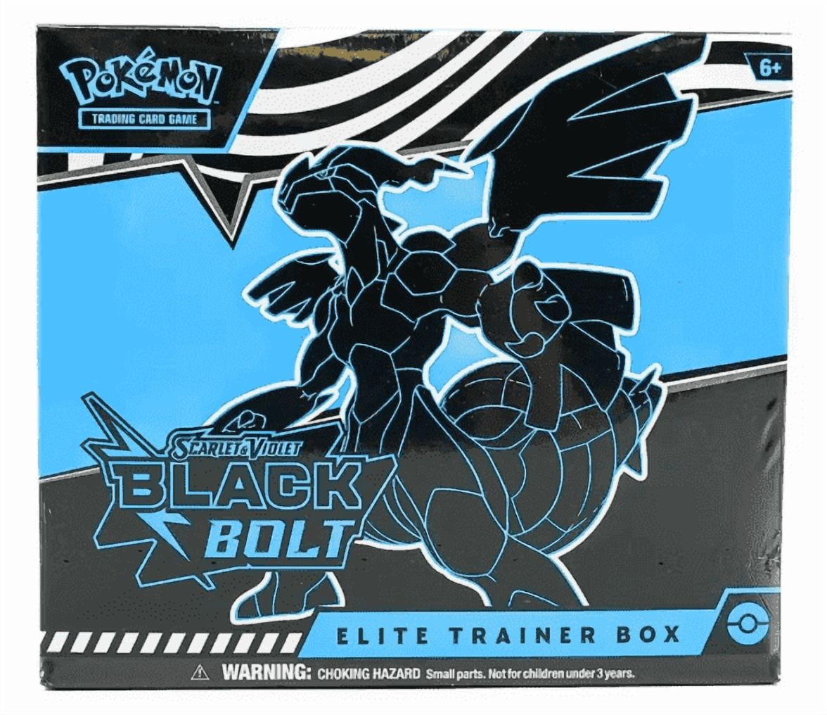 Pokemon TCG - Scarlet & Violet: Black Bolt Elite Trainer Box! (ETB ...