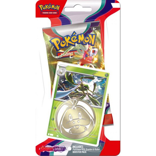 Pokemon TCG: Scarlet & Violet Checklane Blister - Spidops [Card Game, 2 ...