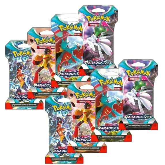 Pokemon TCG, Scarlet & Violet Paradox Rift 8 Sleeved Booster Packs ...