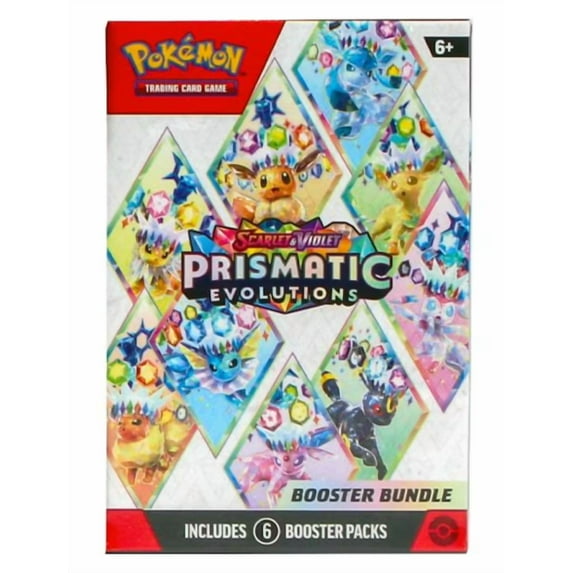 Pokemon TCG, Scarlet & Violet Prismatic Evolutions Booster Bundle ...