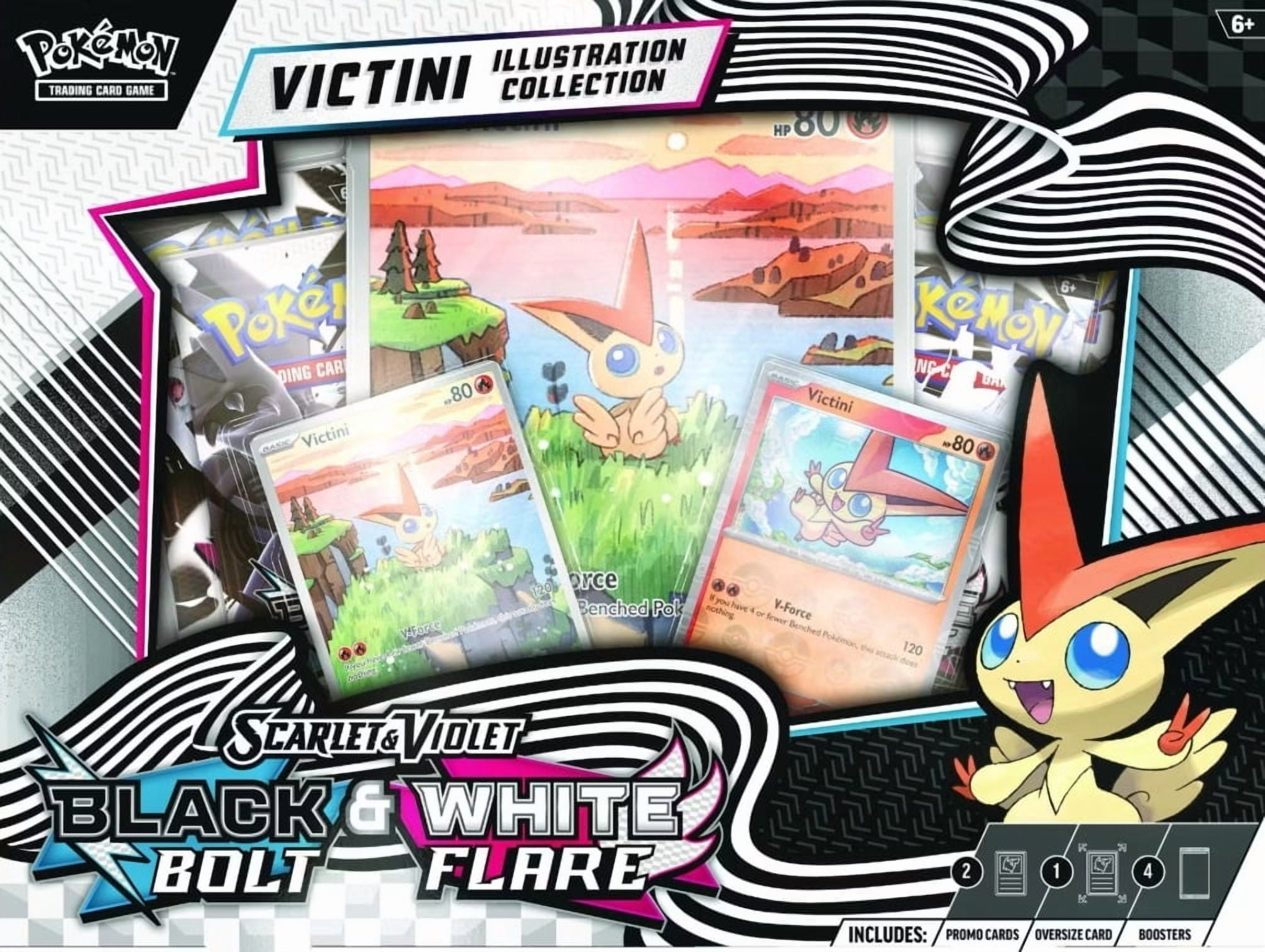 Pokemon TCG - Scarlet & Violet: Unova Victini Illustration Collection ...