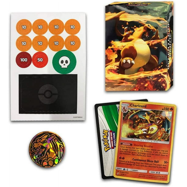 Pokemon TCG: Sun & Moon Team Up, Relentless Flame 60-Card Theme Deck ...