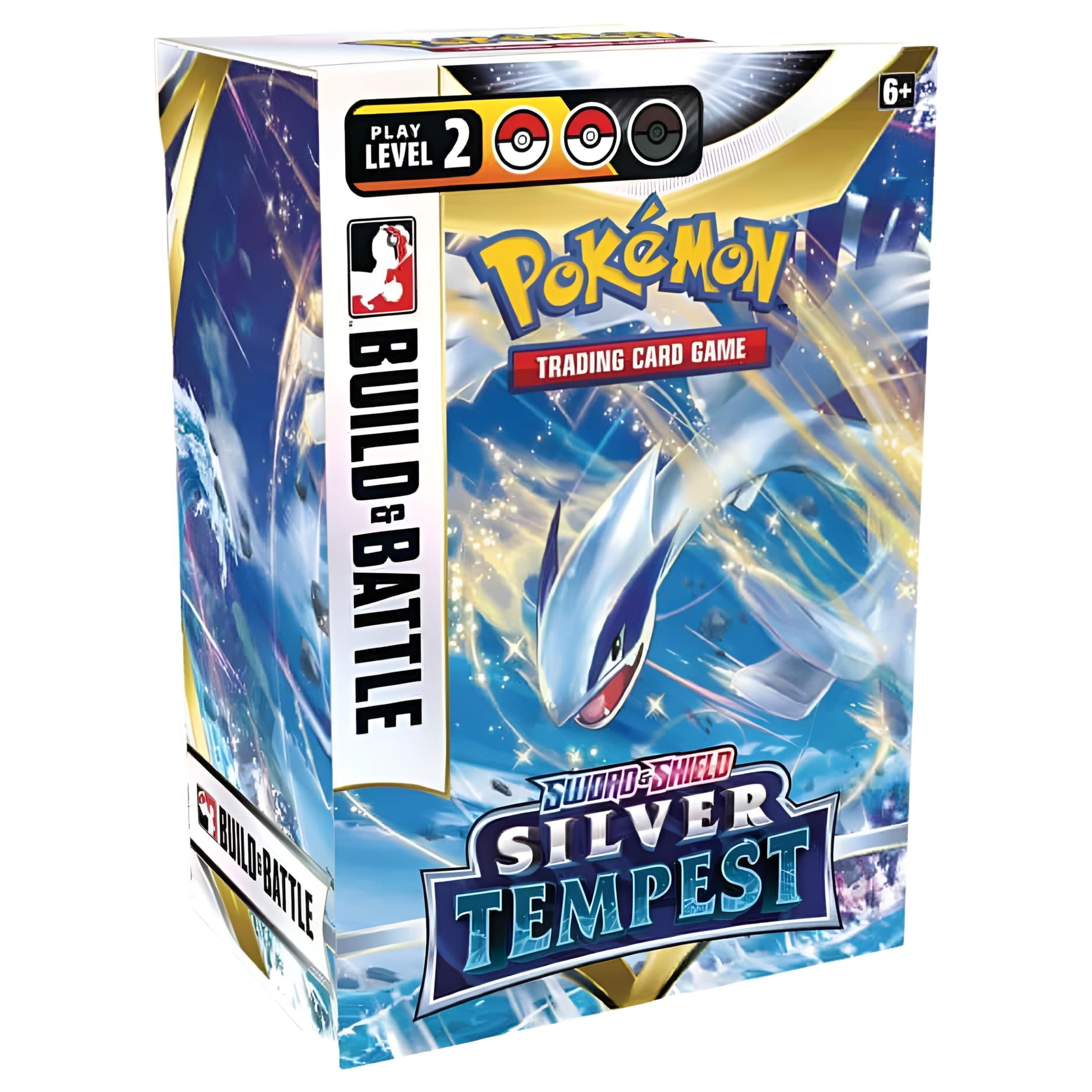 Free Shipping! Pokemon Build and Battle Box Silver Tempest Sword & Shield TCG with Promo Card ...