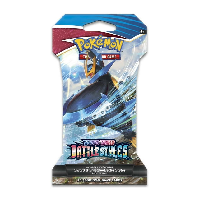 Pokemon - TCG - Sword & Shield Battle Styles Booster Pack - Walmart.com