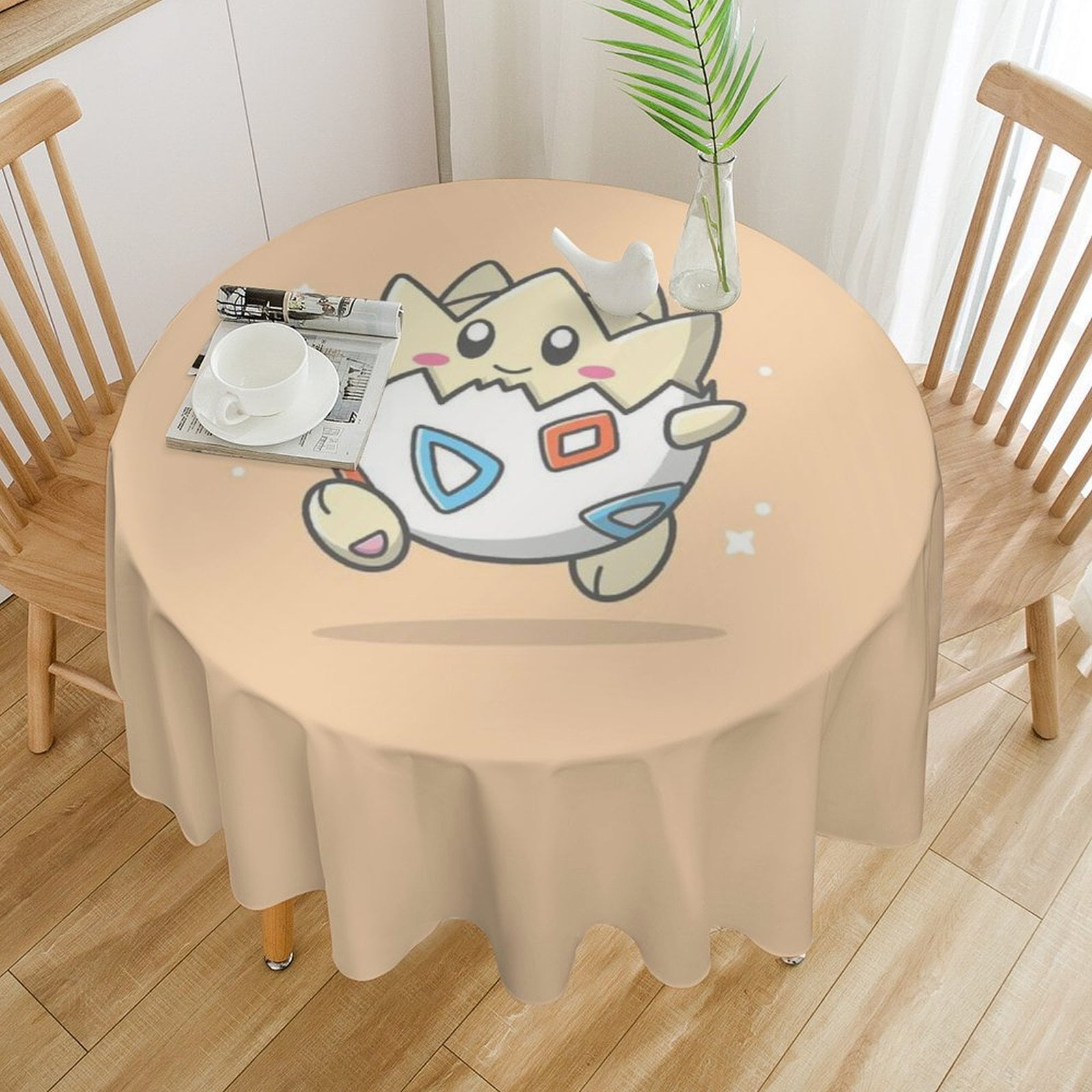 Pokemon Tablecloth Anime for Dining Table Picnic Gift 60x60in Pokemon ...