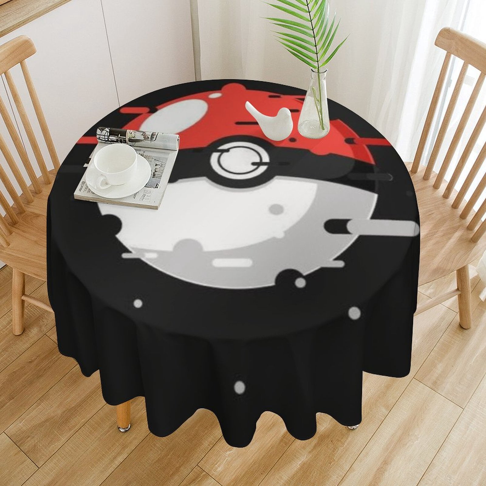 Pokemon Tablecloth Anime for Dining Table Picnic Gift 60x60in Pokemon ...