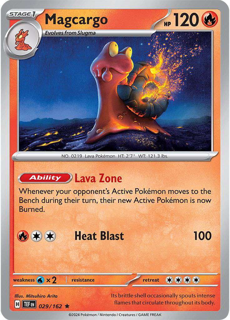 Magcargo Pokemon Card