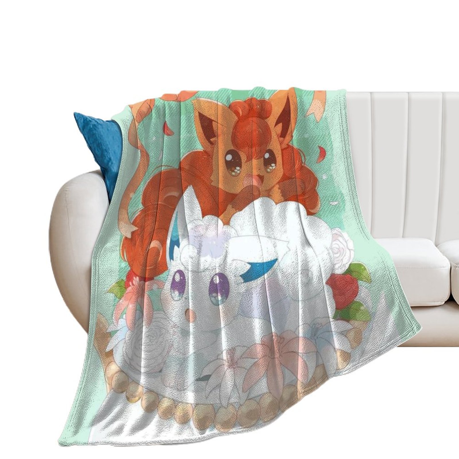 Pokemon Throw Blanket Cute Flannel for Boys Girls Men Women - Walmart.com