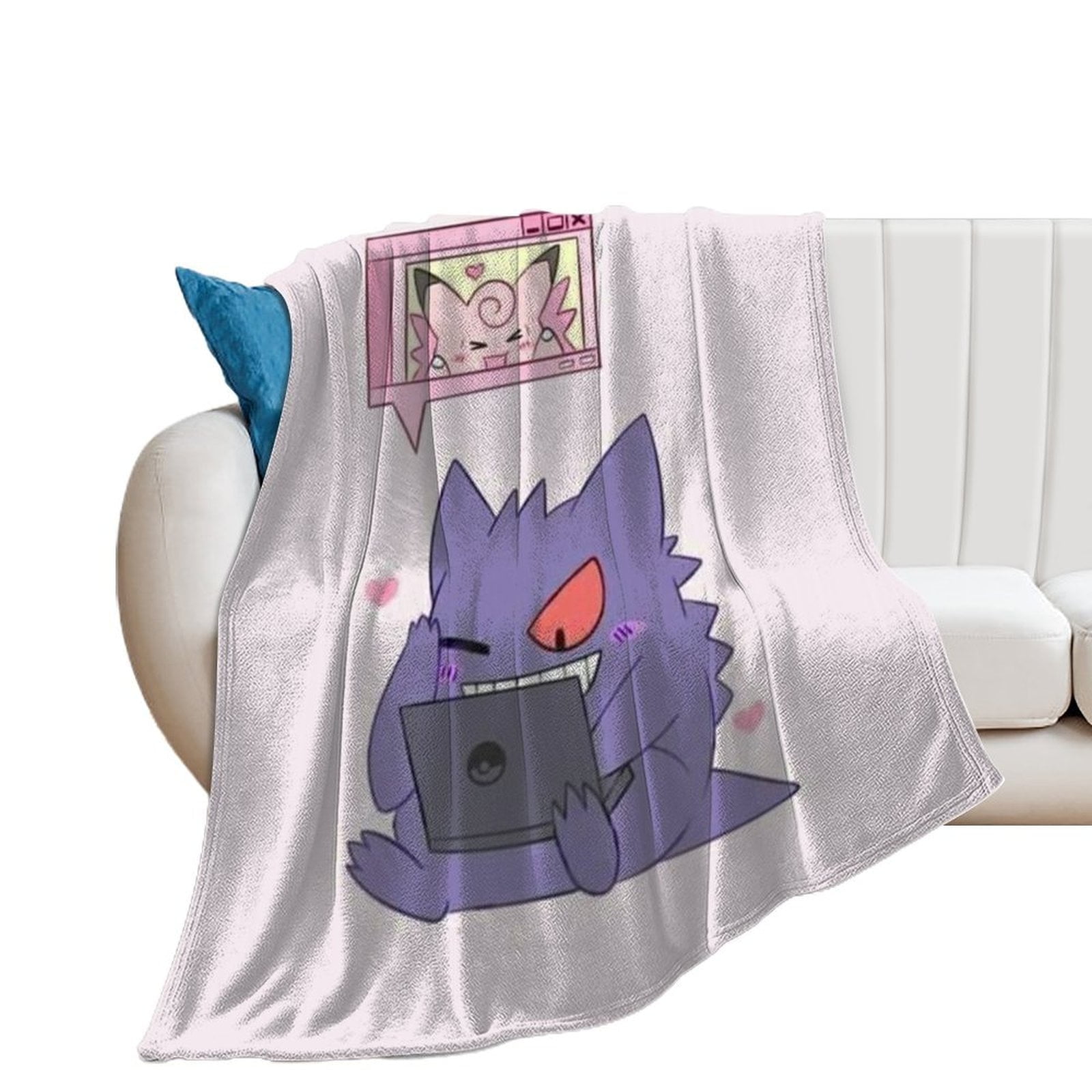 Pokemon Throw Blanket Cute Flannel for Boys Girls Men Women - Walmart.com