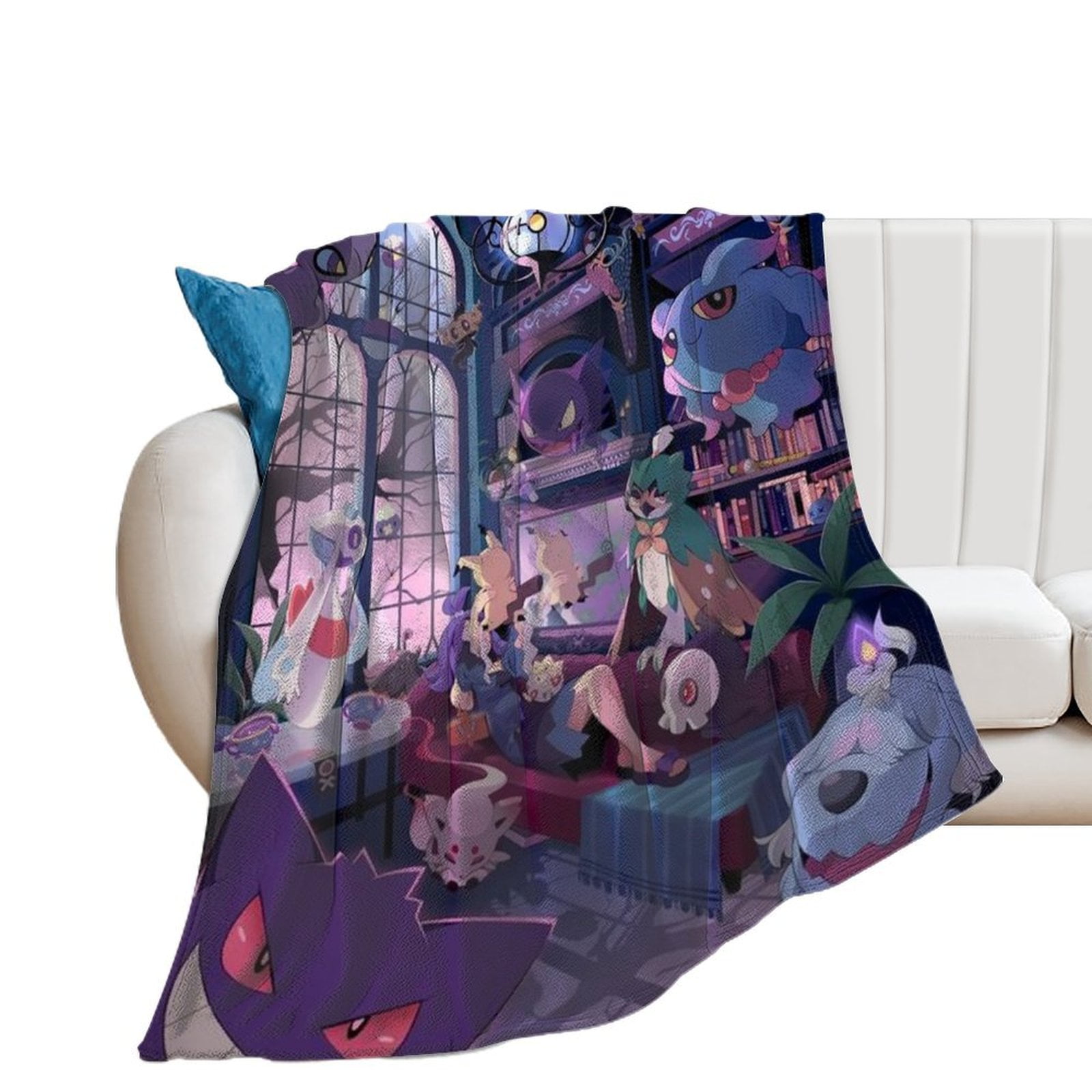 Pokemon Throw Blanket Cute Flannel for Boys Girls Men Women - Walmart.com