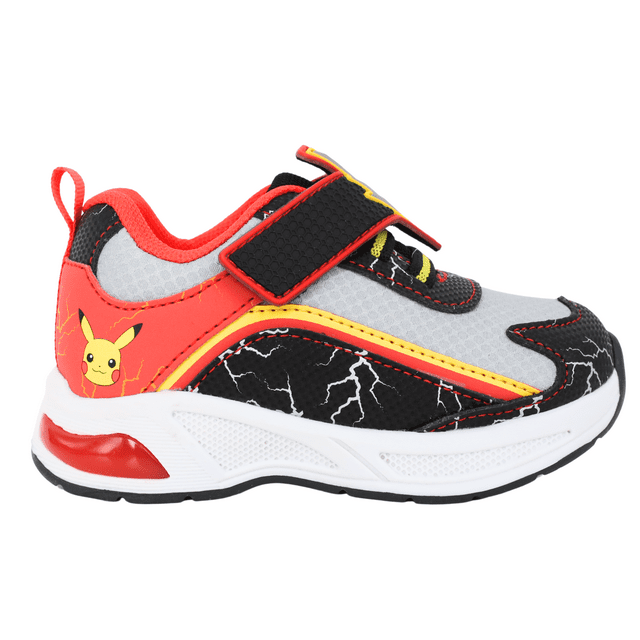 Pokemon Toddler Lightening Bolt Lighted Athletic Sneaker - Walmart.com